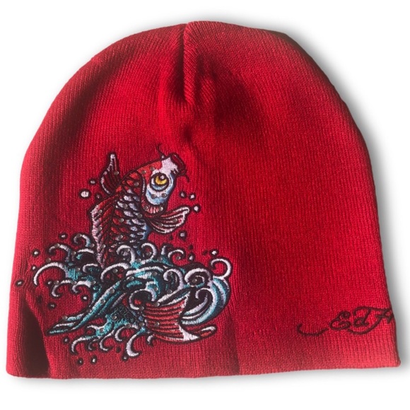 Ed Hardy | Accessories | Nwt Y2k Ed Hardy Beanie | Poshmark